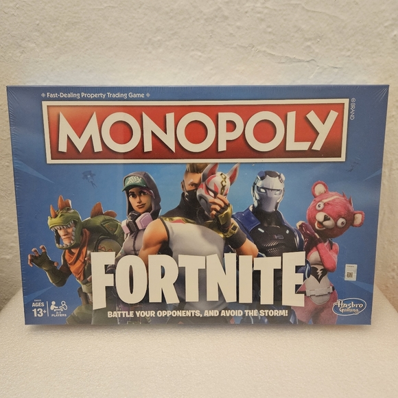 Hasbro | Toys | Fortnite Monopoly Board Game Brand New Sealed | Poshmark